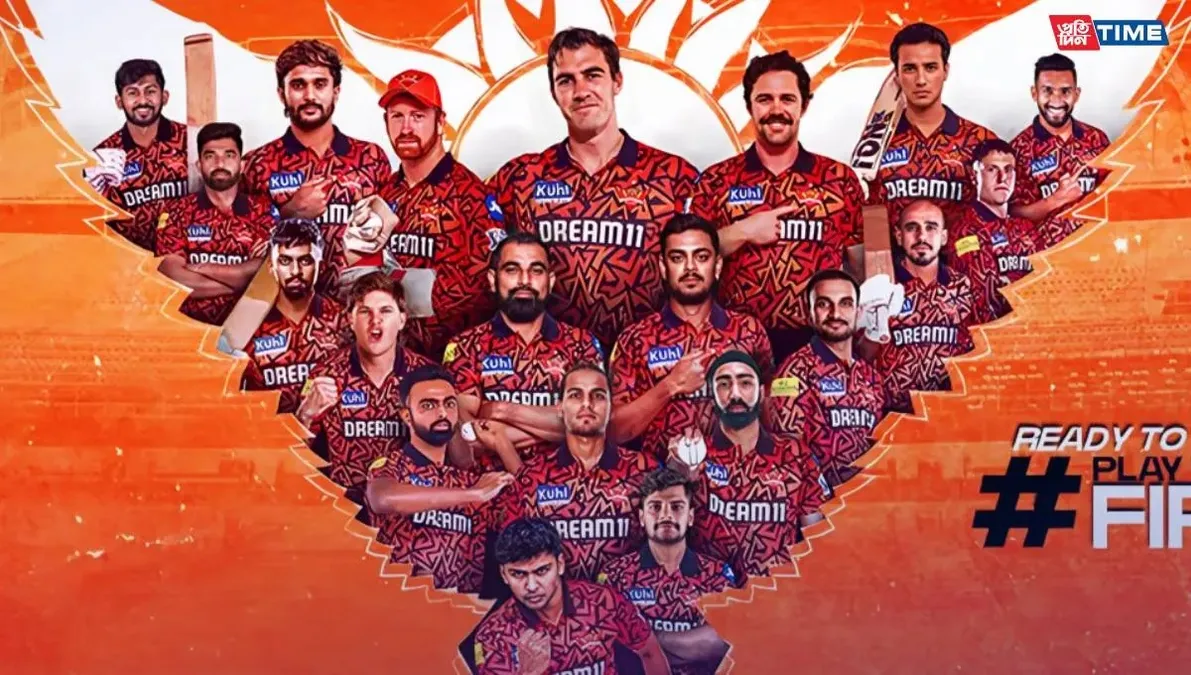SRH Team 2025 Players List | Sunrisers Hyderabad Squad 2025 – Today Match Pitch Report